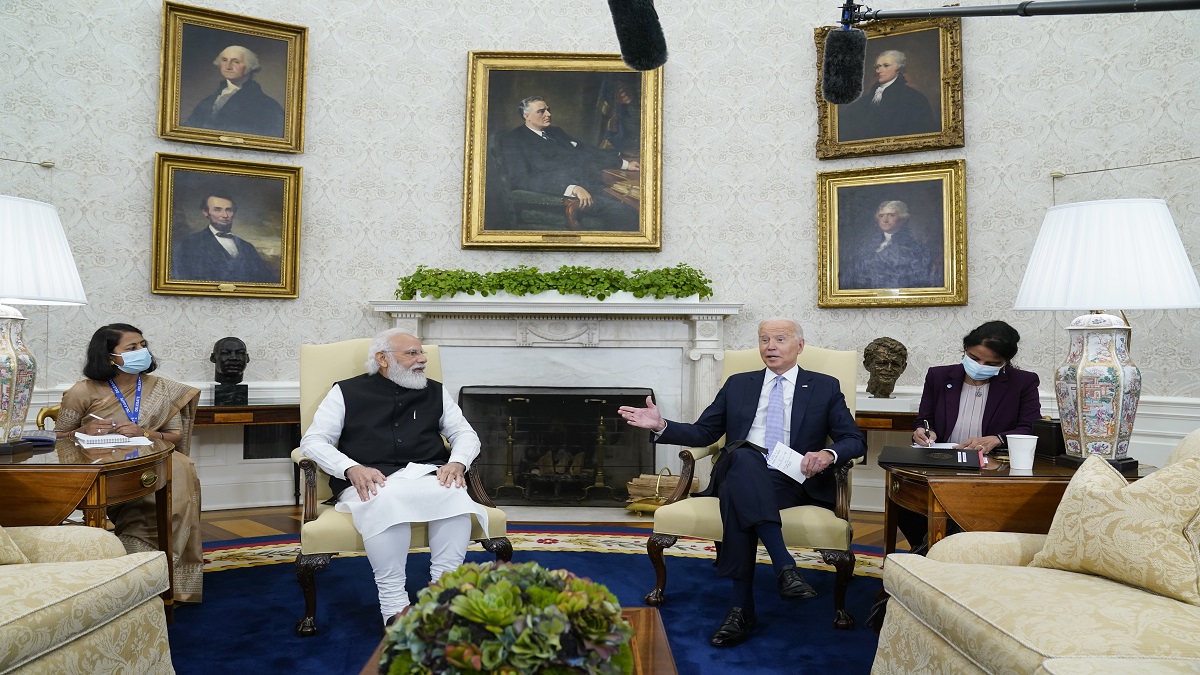 US President Biden PM Modi remember Gandhi ahead of birth anniversary ...