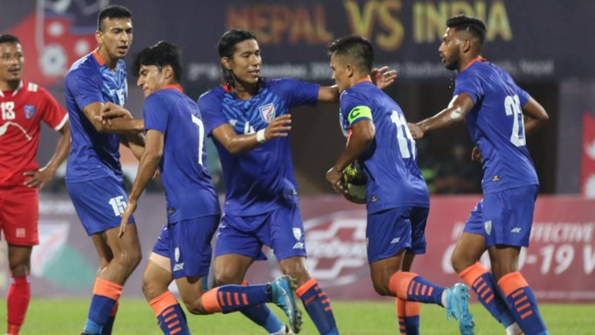 Football: India draw 1-1 with Nepal in friendly | Football News – India TV