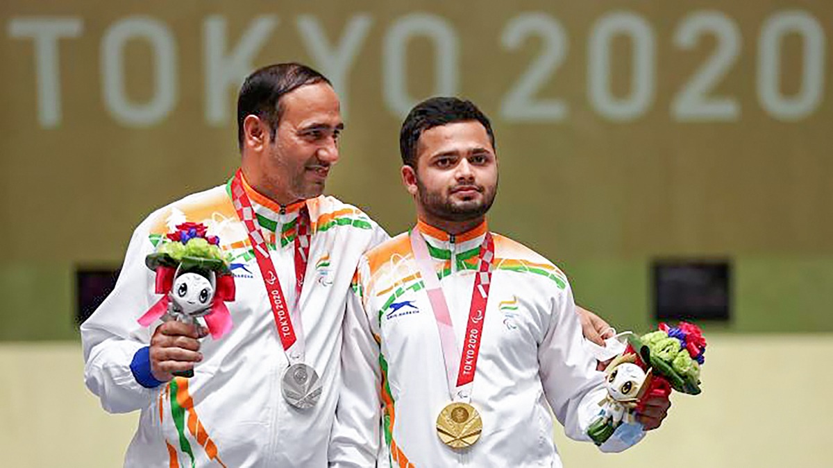 Manish Narwal wins gold; Singhraj silver in shooting | Other News ...