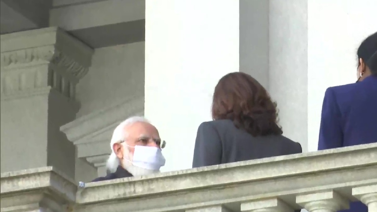 PM Modi Kamala Harris joint statement Washington DC meeting Covid ...