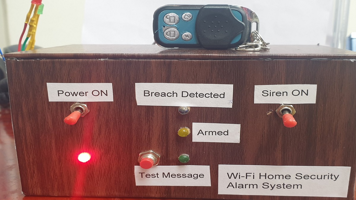 Great innovation! IPS officer develops unique Wi-Fi based home security ...