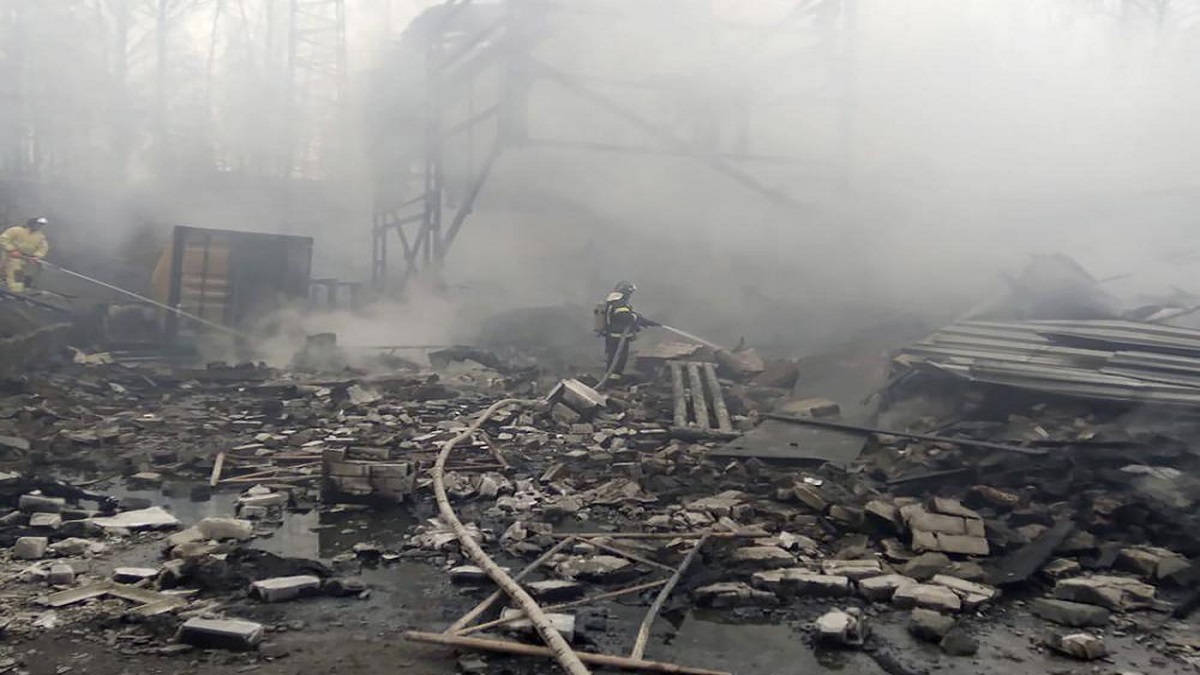 17 killed in fire at Russian industrial explosives factory | World News ...