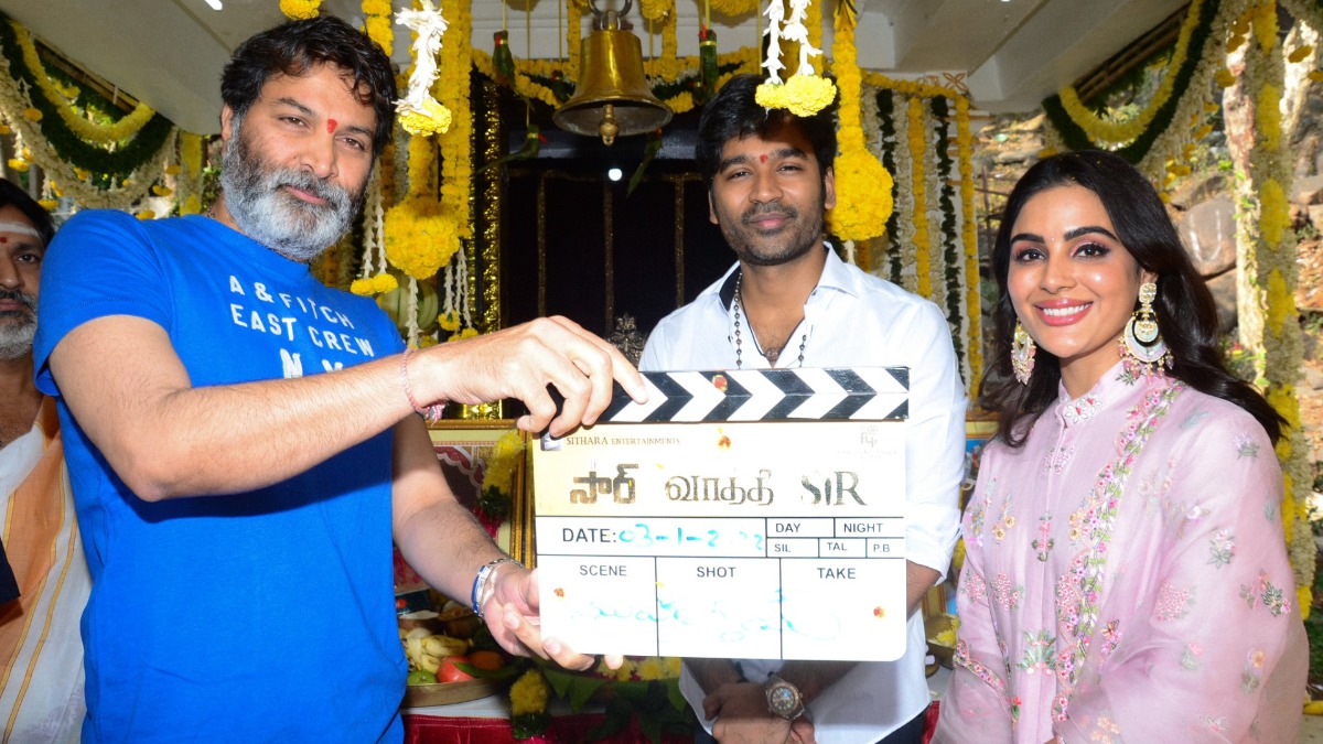 Dhanush bilingual film 'Sir' goes on floors | Celebrities News – India TV
