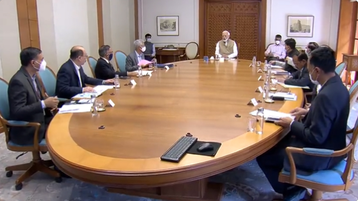 PM Modi chairs fifth meeting to review Ukraine-related situation ... PM Modi chairs fifth meeting to review Ukraine-related situation ...