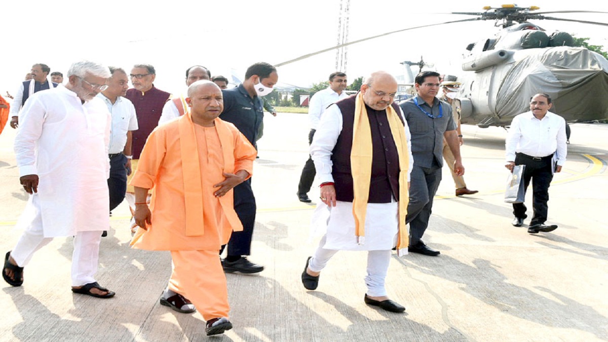 yogi adityanath swearing-in ceremony elected leader of BJP legislative ...