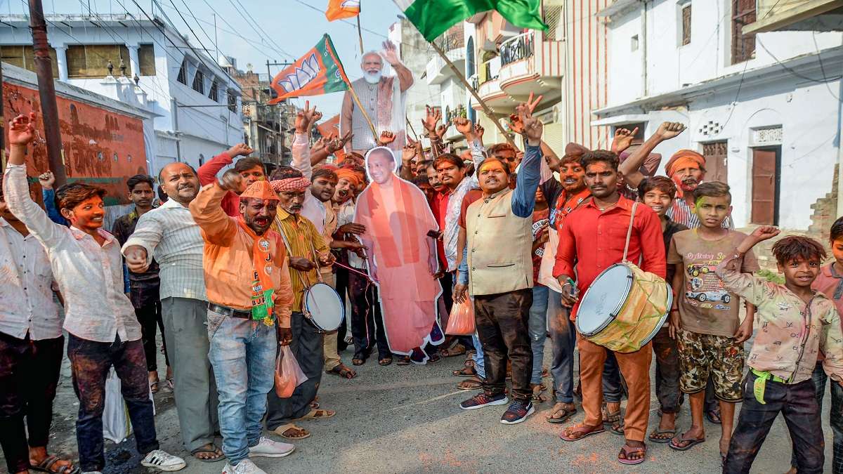 up election results yogi win UP voters chose development over Ram ...