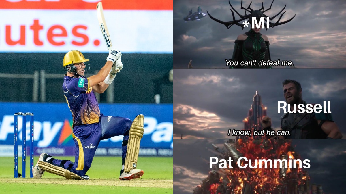 Netizens can't get over Pat Cummins's fastest fifty in KKR vs MI IPL ...