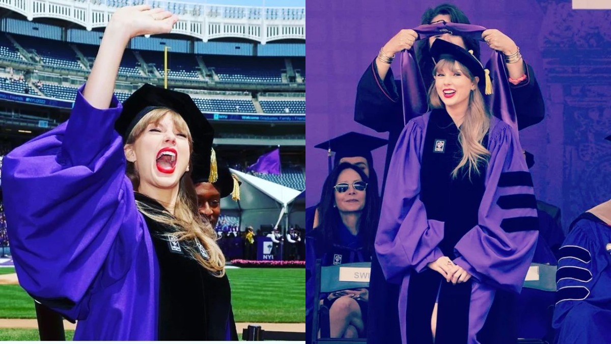 Taylor Swift receives honorary doctorate from NYU; asks fans to embrace ...