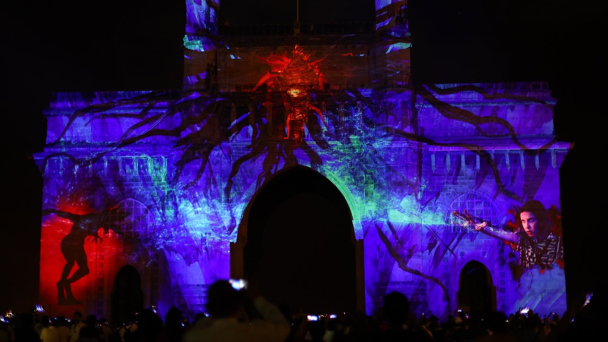 Stranger Things 4 fever takes over Gateway of India as symbolic ...