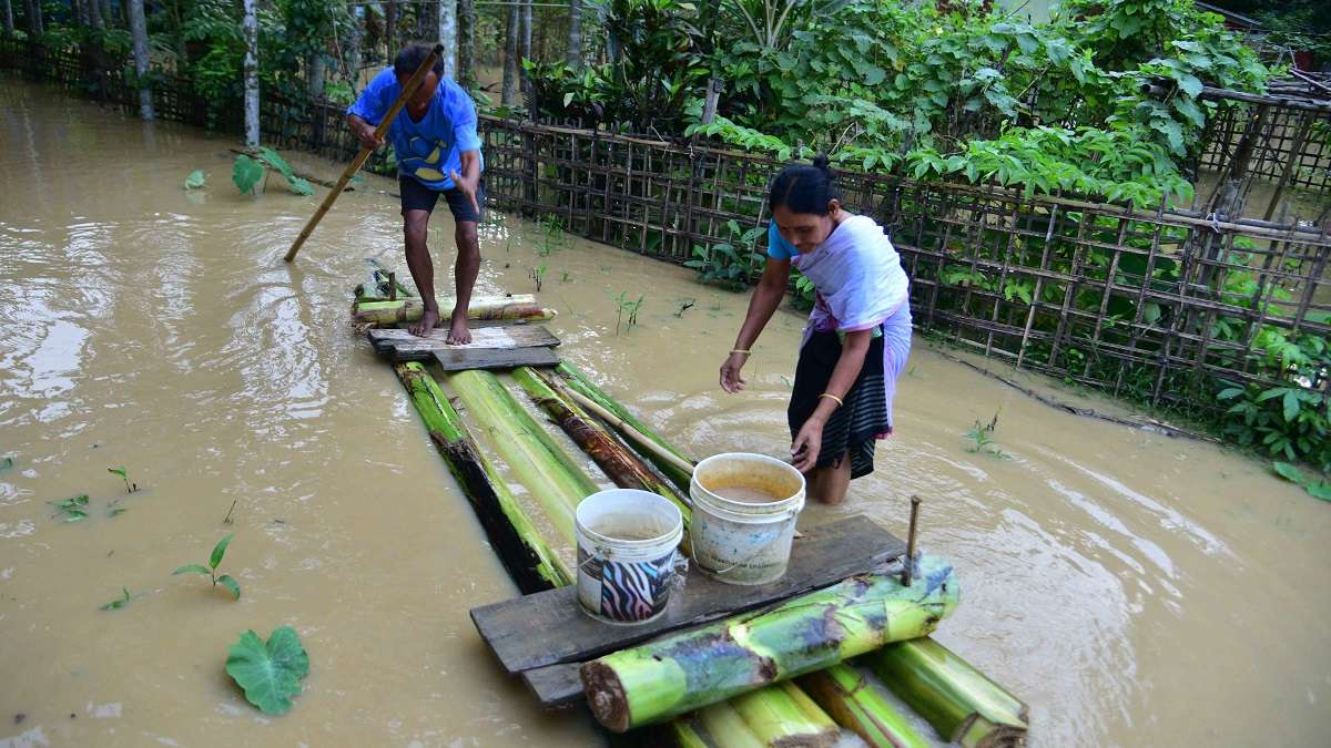 Assam Flood Death Toll Reaches 71 Over 42 Lakh People Affected Across