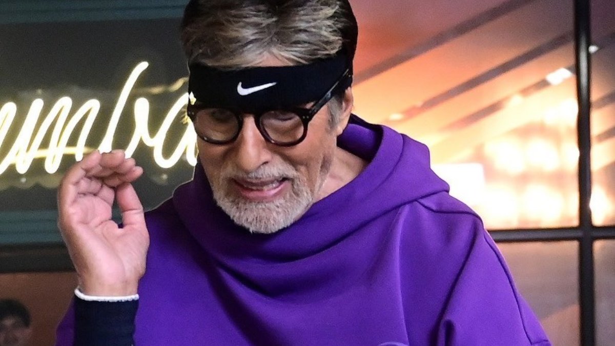 Amitabh Bachchan rocks 'Nach Punjabaan' hook step in latest Insta pic ...