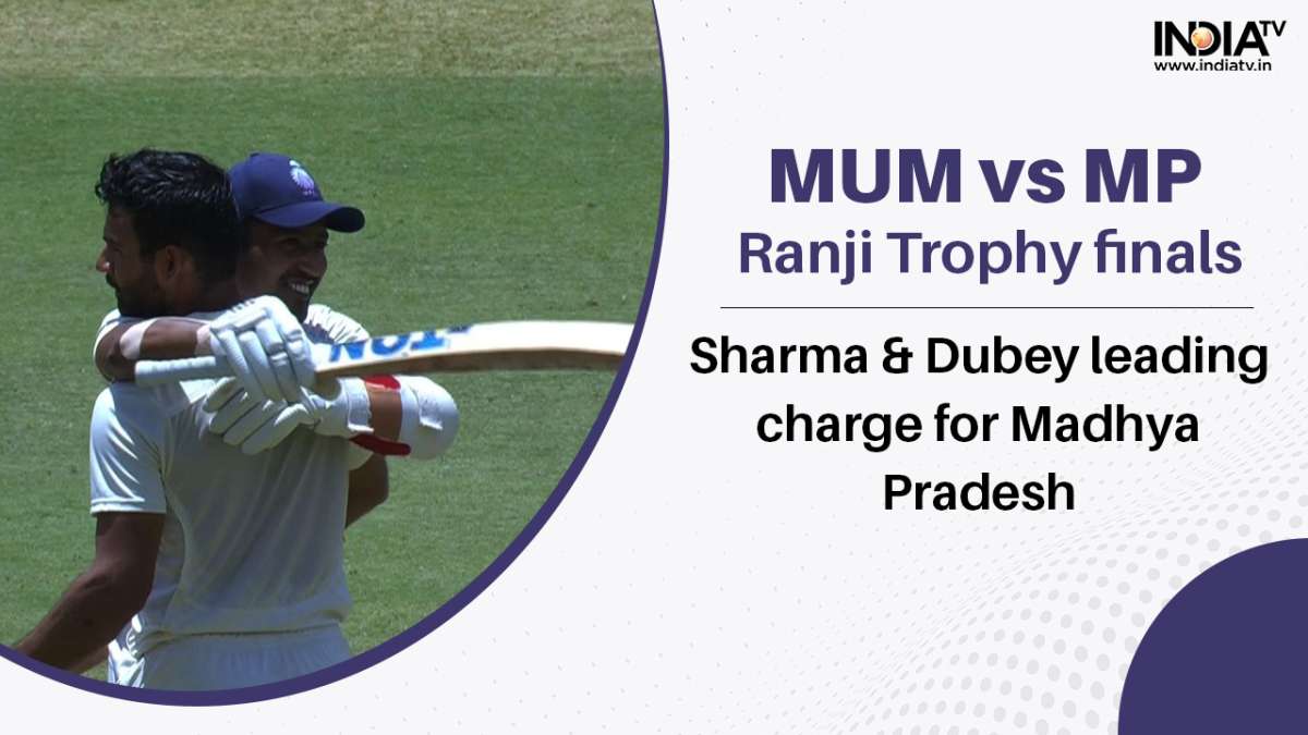 MUM vs MP, Ranji Trophy Final, Day 3: Yash Dubey & Shubham Sharma ...