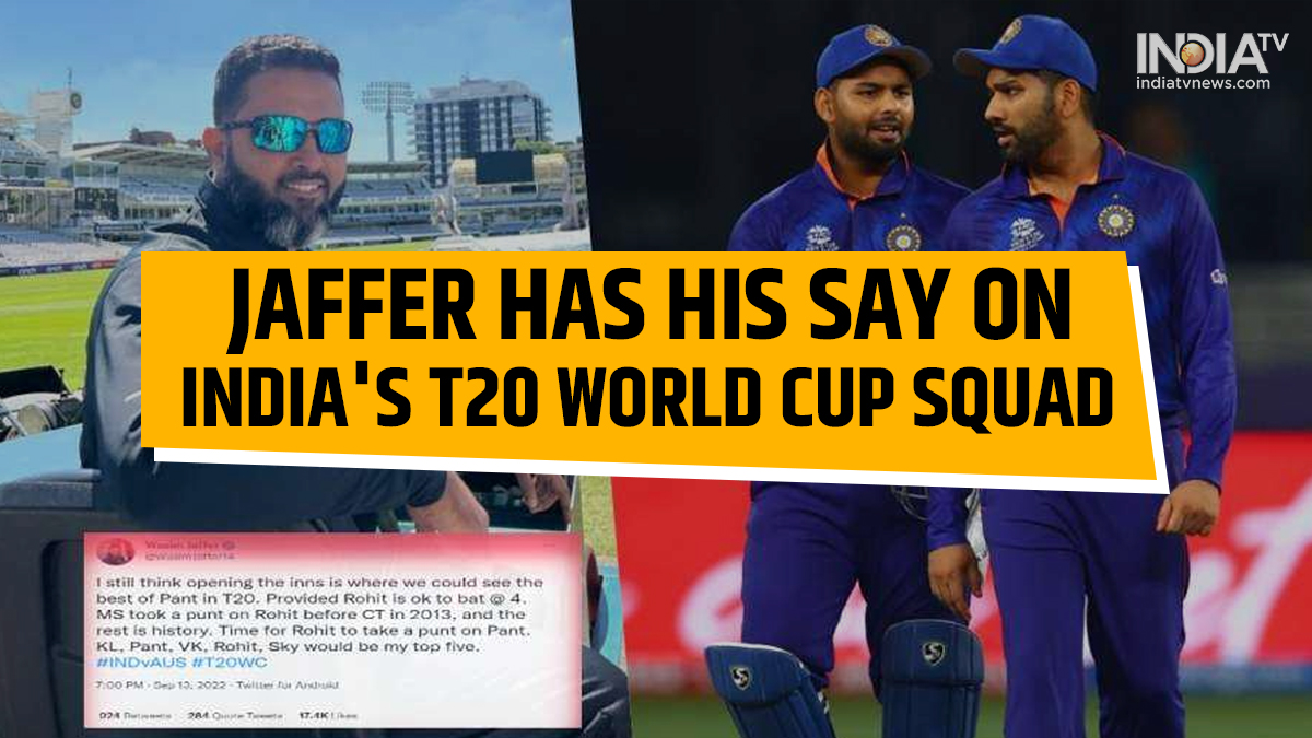 T20 World Cup 2022: Wasim Jaffer spills wisdom, churns out suggestions for Rohit Sharma | READ ...