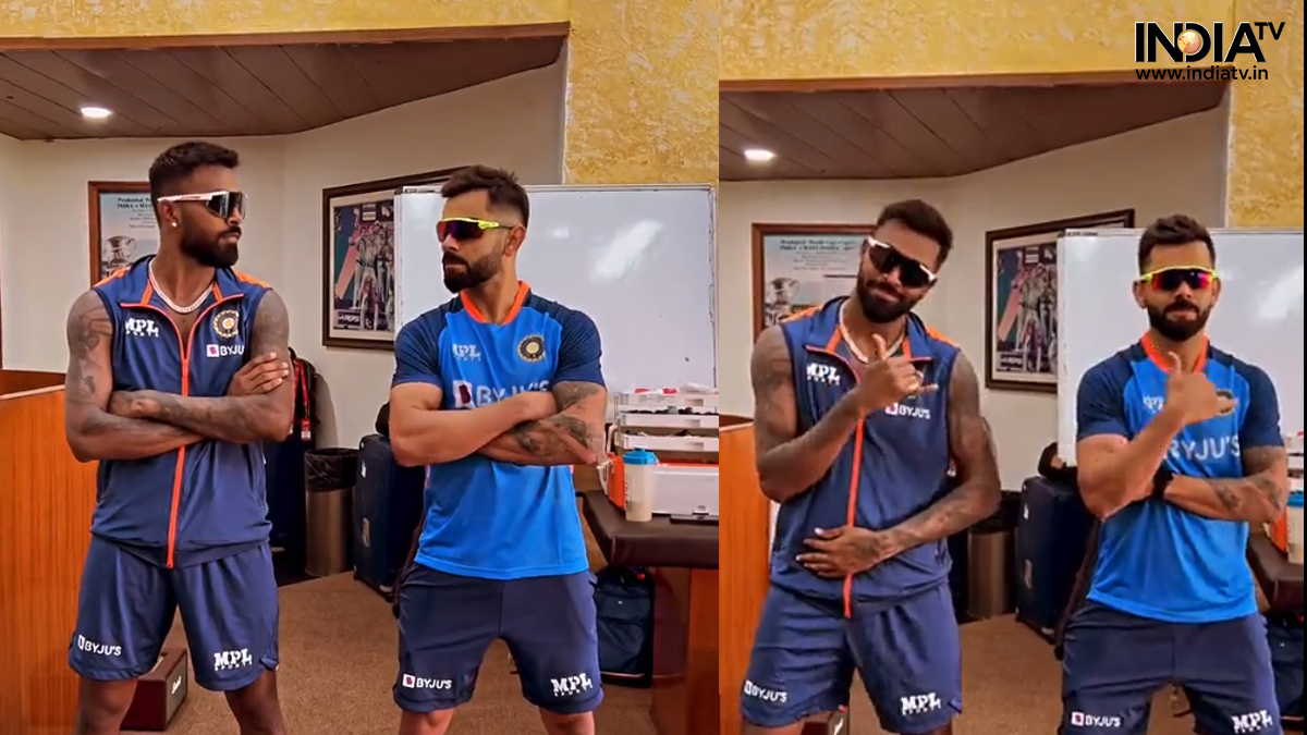 IND vs AUS T20I Series: Virat and Hardik Pandya go 'Shakaboom' ahead of T20I series against ...