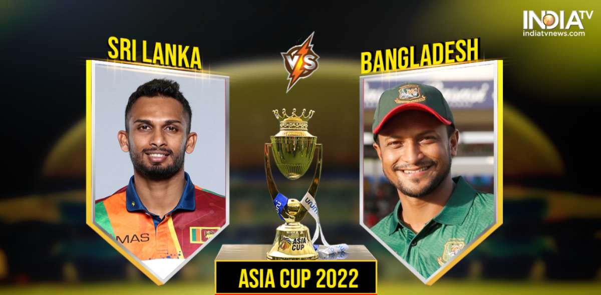Asia Cup 2022, SL vs BAN: Live streaming details; When and where to ...
