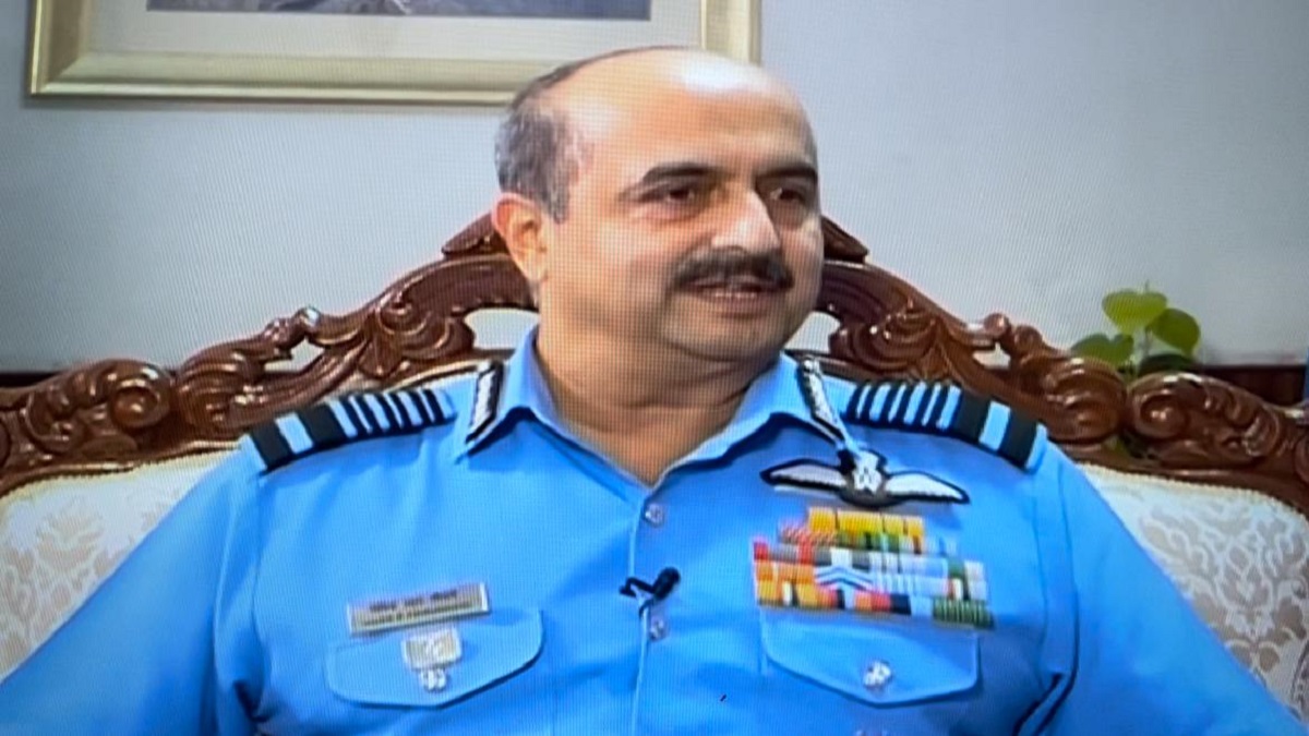 IAF chief Air Marshal VR Chaudhari on Agnipath India China border row ...