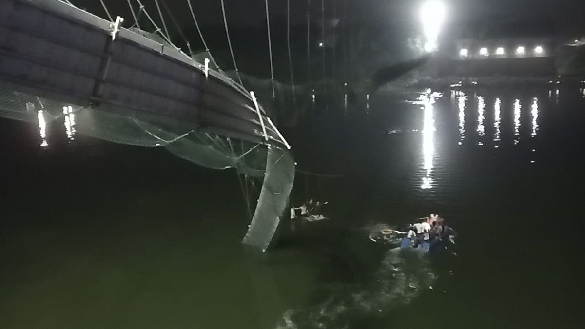 Morbi cable bridge lacked fitness certificate Gujarat suspension bridge ... Morbi cable bridge lacked fitness certificate Gujarat suspension bridge ...