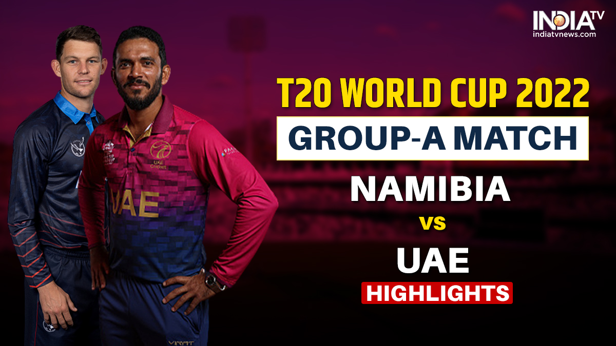 NAM vs UAE, R1 T20 WC, Score, Highlights: NAM lose thriller by 7 runs ...