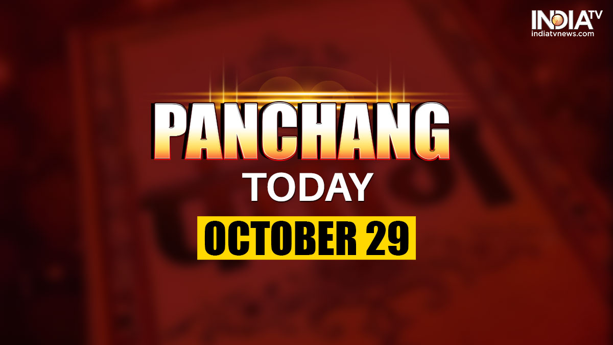 Aaj Ka Panchang 29 October: Know Saturday's Panchang, Rahukal, Shubh ...