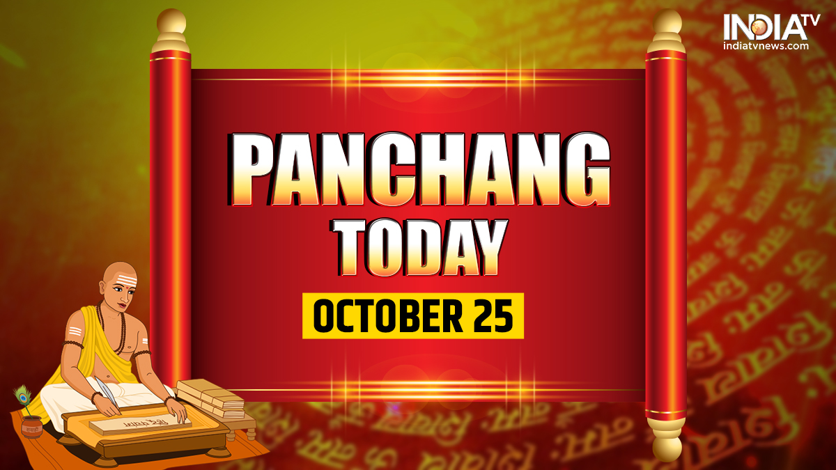 Aaj Ka Panchang 25 October 2022: Know Tuesday's Panchang, Rahukal ...