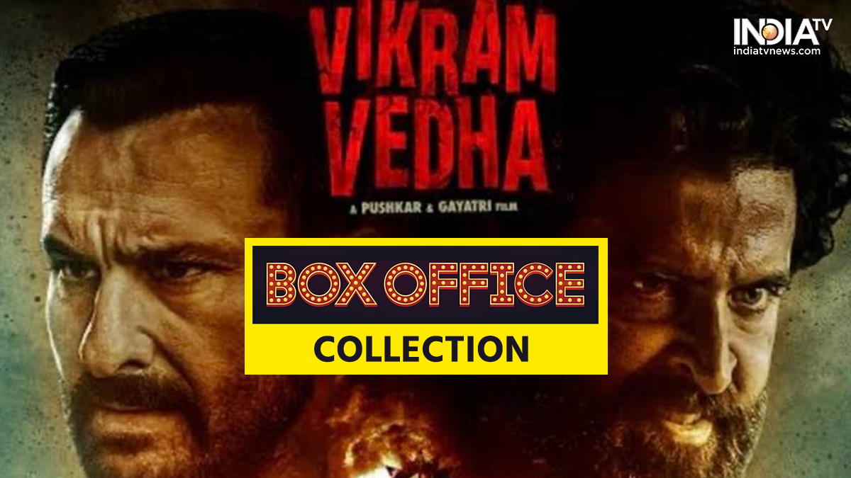 Vikram Vedha Box Office Collection Day 6: Hrithik Roshan-Saif Ali Khan's film benefits from ...