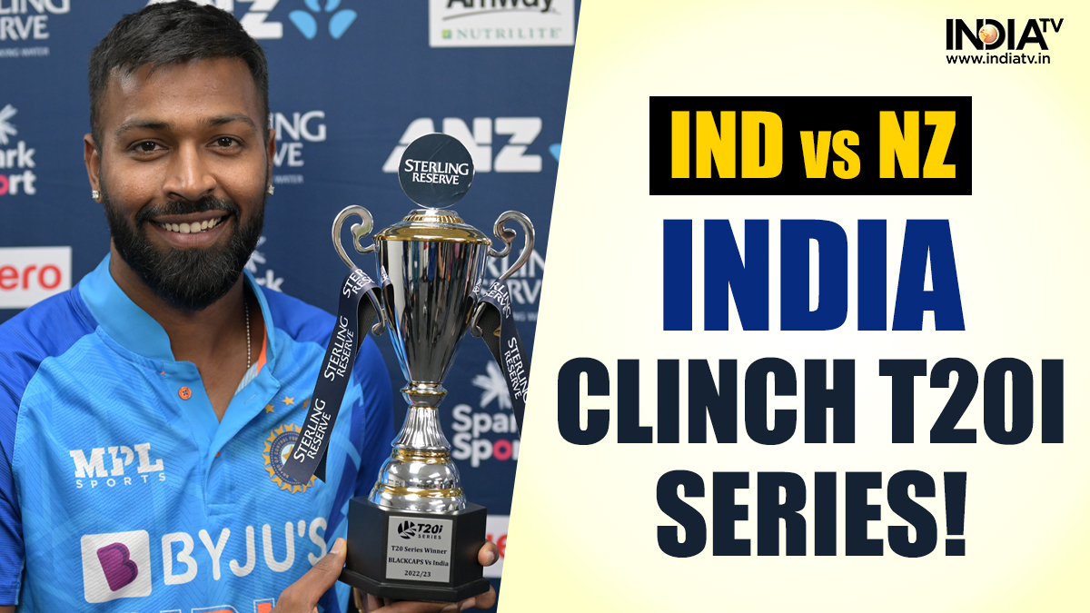 IND vs NZ 3rd T20I: Hardik Pandya's India clinch T20I series by 1-0 after 3rd outing ends in tie ...