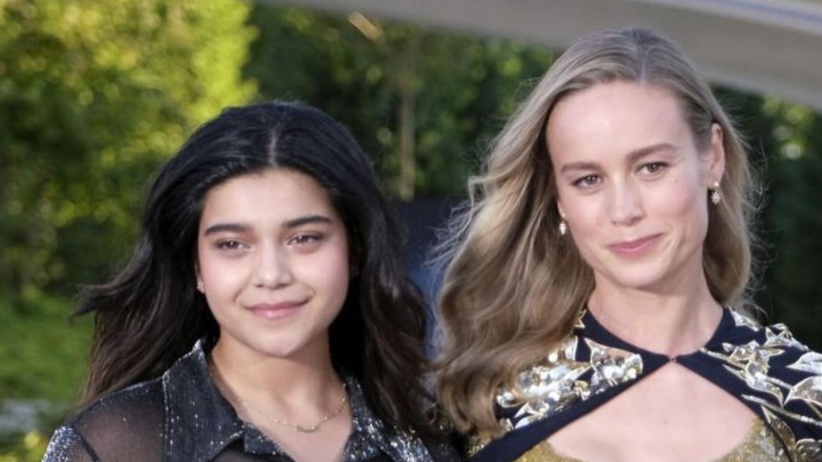 The Marvels merchandise reveals new costumes for Captain Marvel and Ms ...