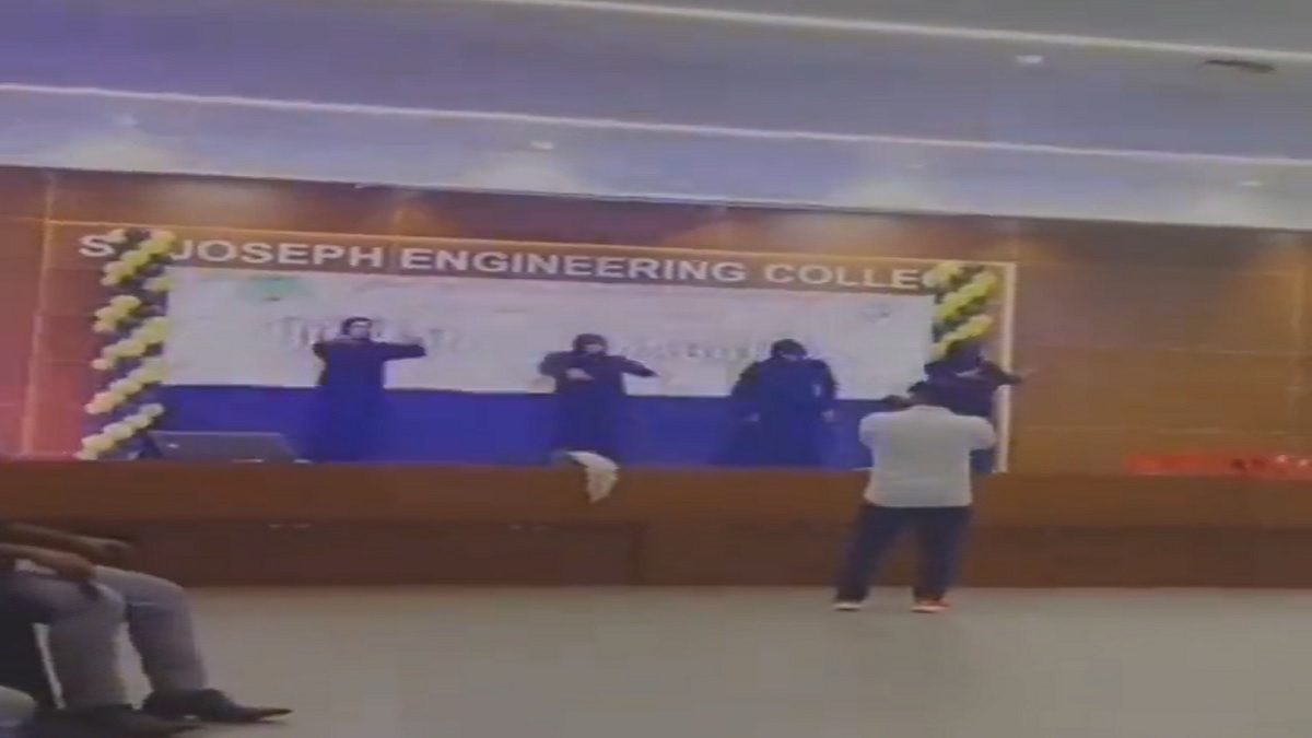 4 college students suspended for dancing in burqa during event in ...