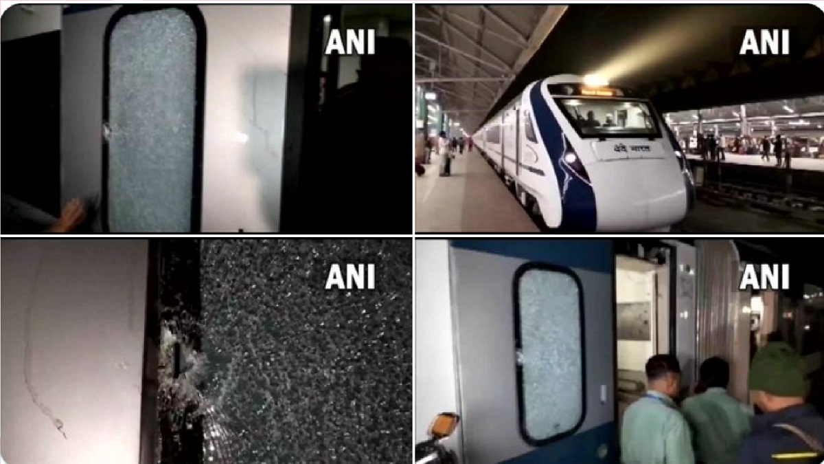 West Bengal: Stones pelted at newly-launched Vande Bharat Express connecting Howrah to New ...