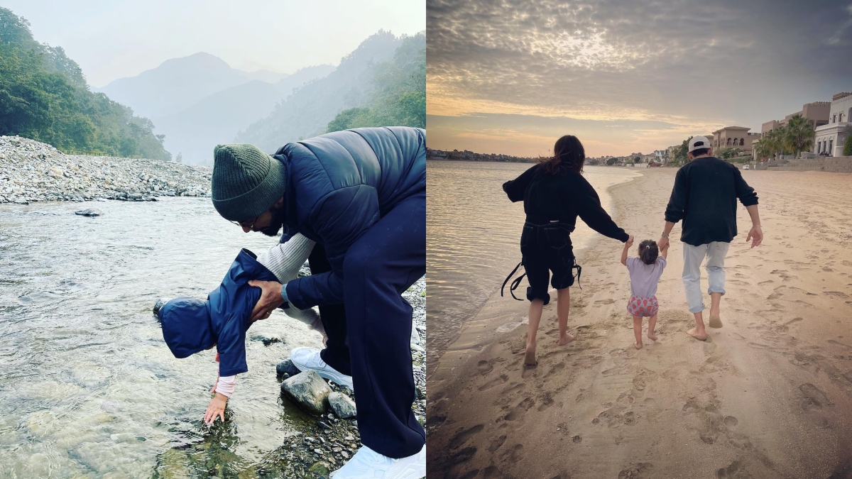 Virat Kohli's adorable photo with Vamika from Rishikesh melts netizens ...