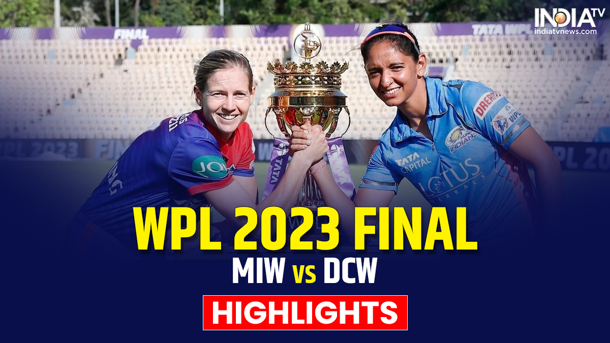 MI vs DC WPL 2023 Final Highlights: Mumbai Indians become champions, defeat Delhi by 7 wickets ...