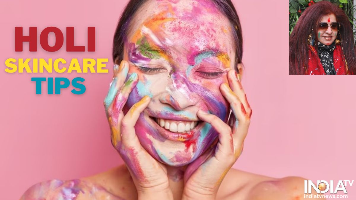 Holi 2023: Natural protection tips for skin and hair | Beauty News ...