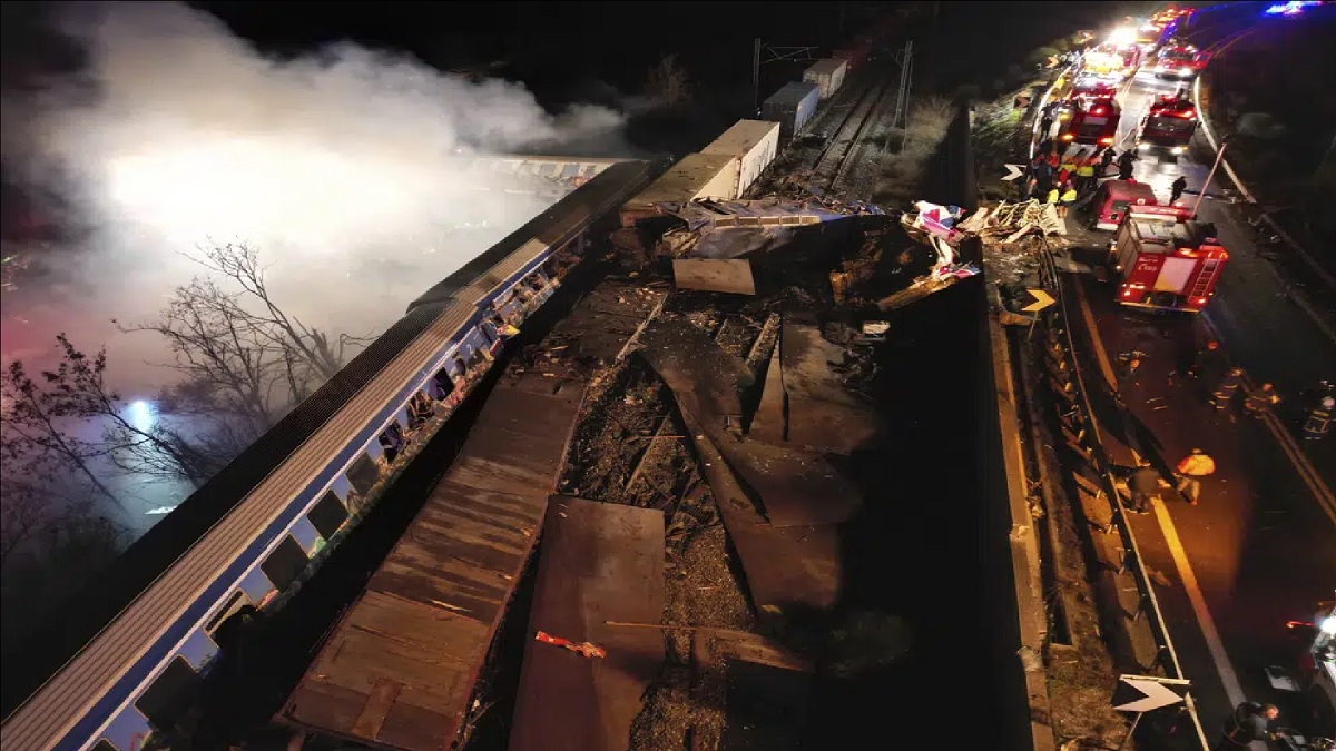 Greece: 32 dead, 85 injured after two trains collide; rescue operation ...