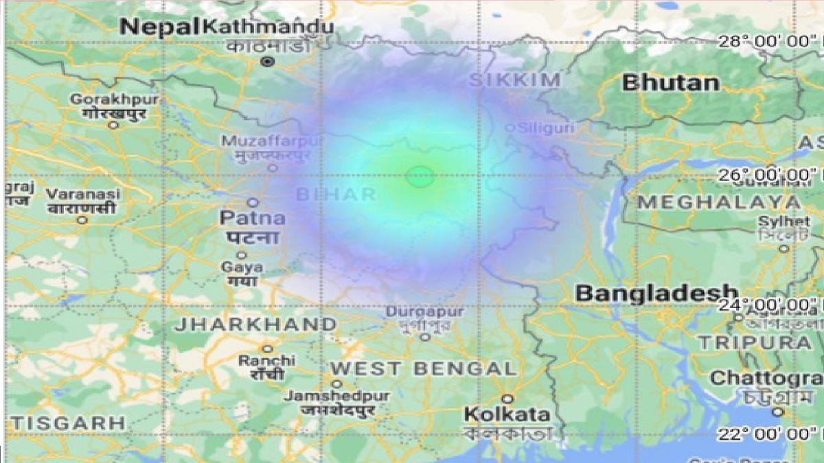Earthquake of magnitude 4.3 hits Araria, Bihar | India News – India TV
