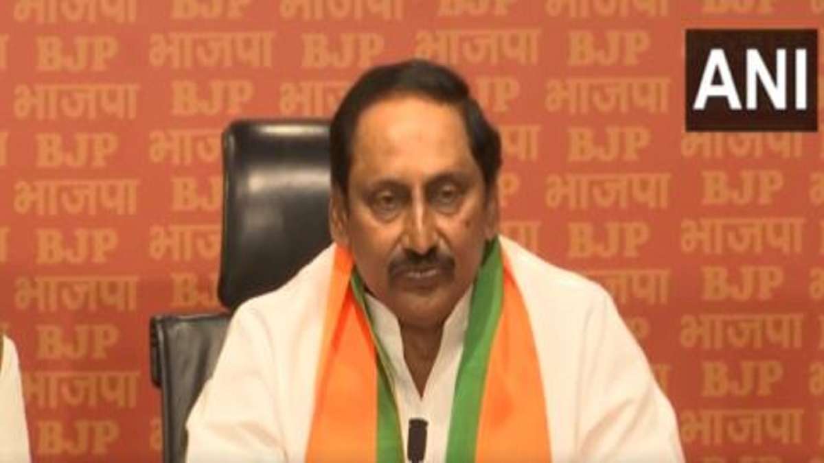 Another big exit from Congress, ex-Andhra CM Kiran Kumar Reddy joins BJP | India News – India TV