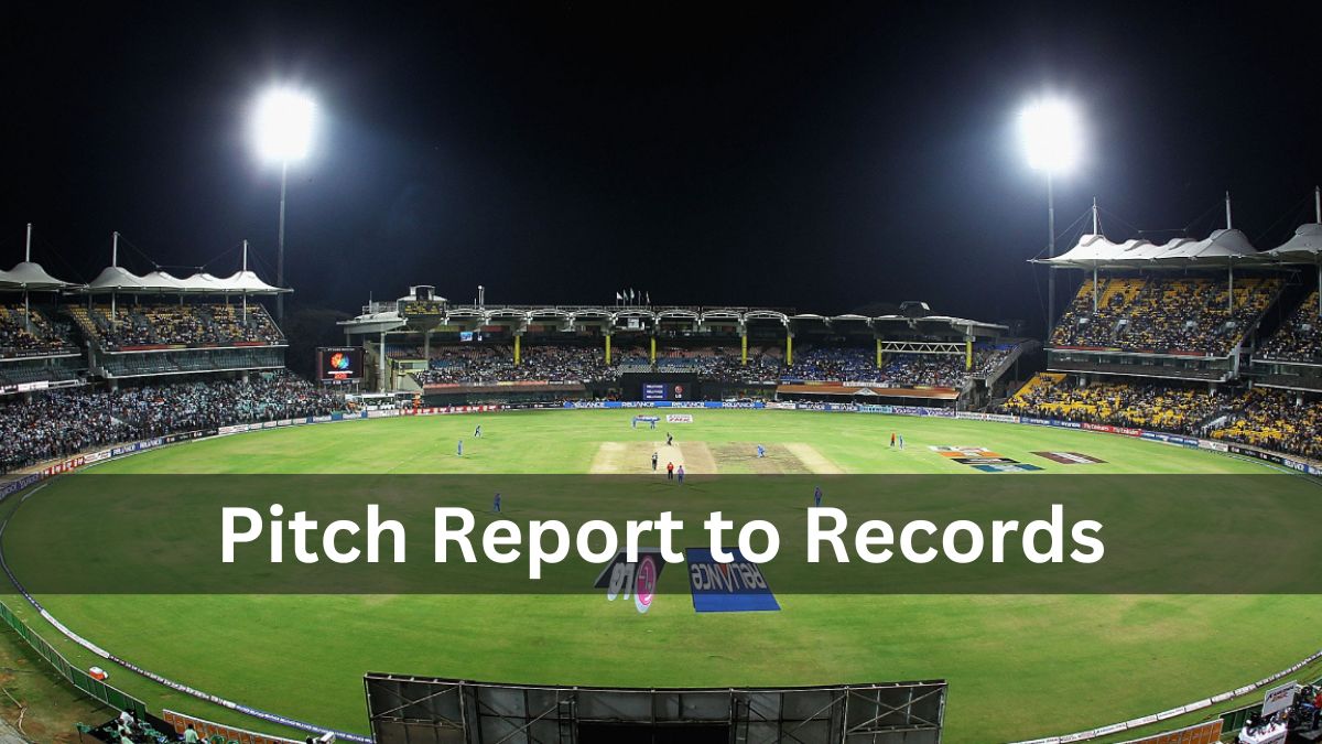 CSK vs SRH: Pitch Report to Records - Here's everything to know about MA Chidambaram Stadium ...