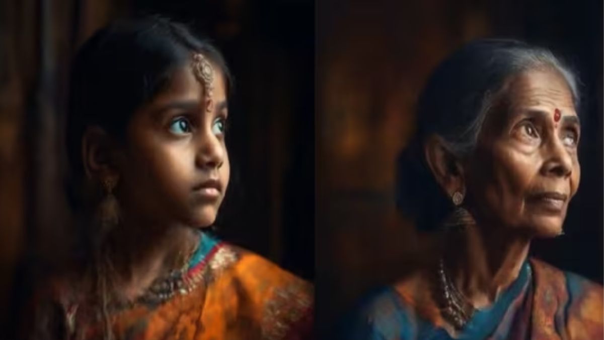 AI-generated viral video of girl aging from 5 to 95 wows Anand Mahindra ...