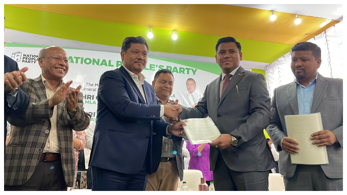 Meghalaya: PDF officially merged with National People's Party, CM ... Meghalaya: PDF officially merged with National People's Party, CM ...