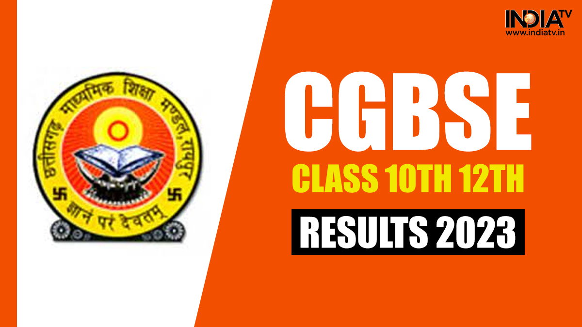 CGBSE Results 2023: Chhattisgarh Board Class10th and 12th result out on ... CGBSE Results 2023: Chhattisgarh Board Class10th and 12th result out on ...
