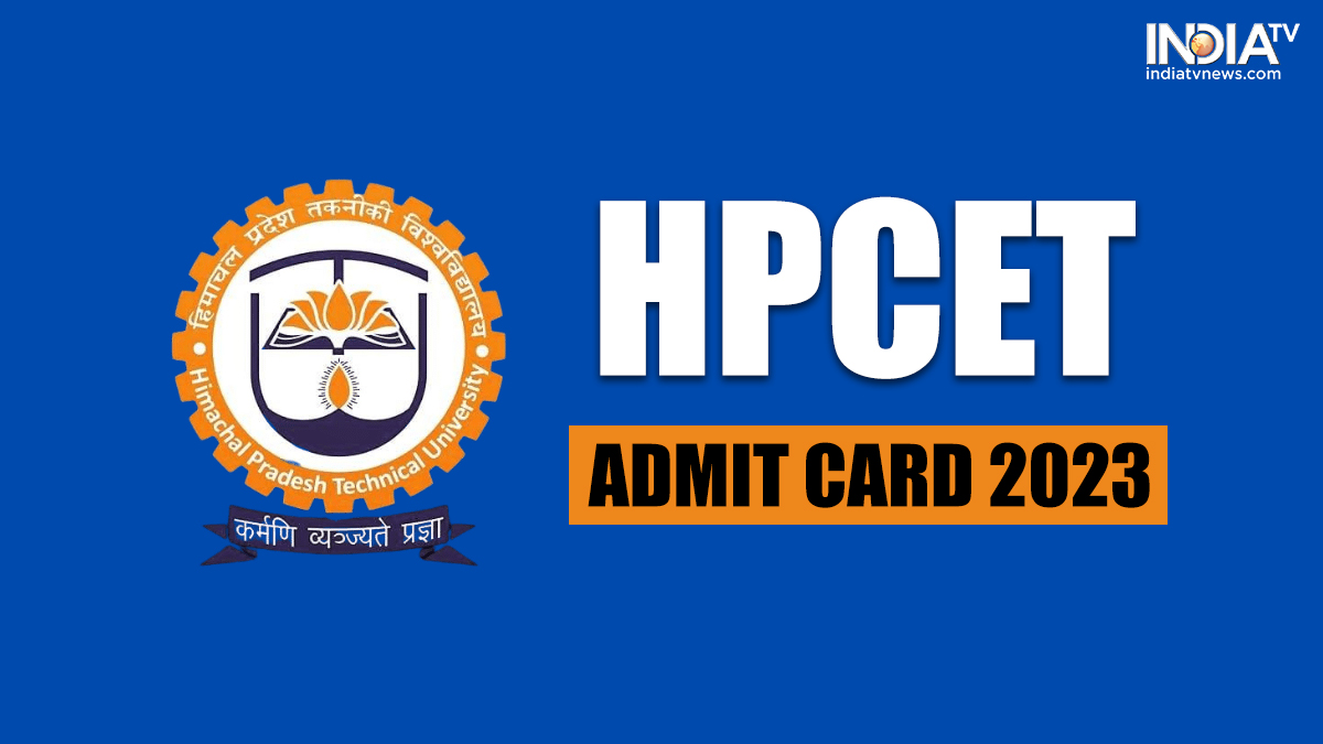 HPCET admit card 2023 released at himtu.ac.in, exam on May 14, check how to download, exam ...