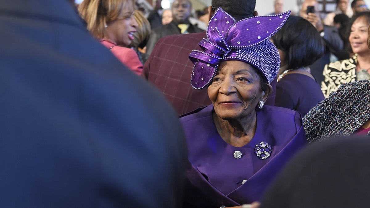Christine King Farris, the last living sibling of Martin Luther King Jr ...