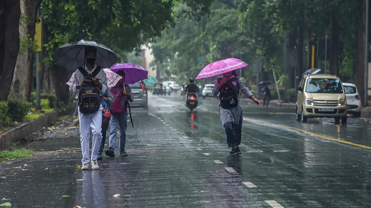 Delhi weather update IMD predicts cloudy skies, light rain in city today amid days of scorching ...