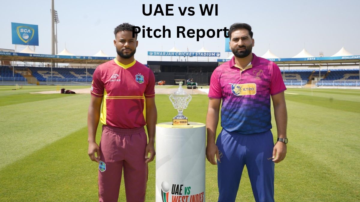 Sharjah Cricket Stadium, Sharjah Pitch report for UAE vs West Indies ...