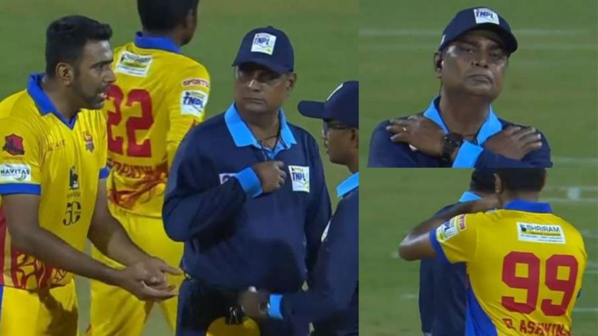 TNPL 2023, WATCH: Ravi Ashwin disagrees with third umpire's decision ...