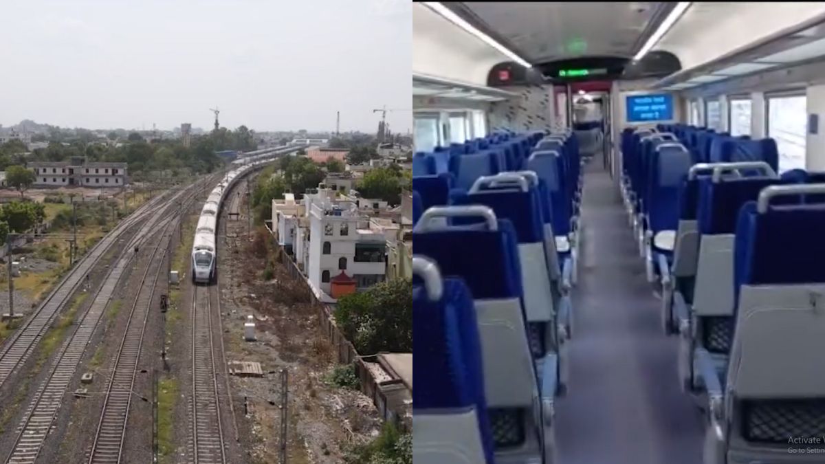 Railways successfully conducts trial run of Rani Kamlapati-Jabalpur Vande Bharat Express | Video ...