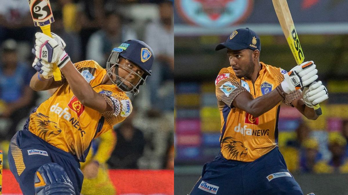 33 runs in 6 balls! Rithik Easwaran, breakout star G Ajitesh go berserk ...