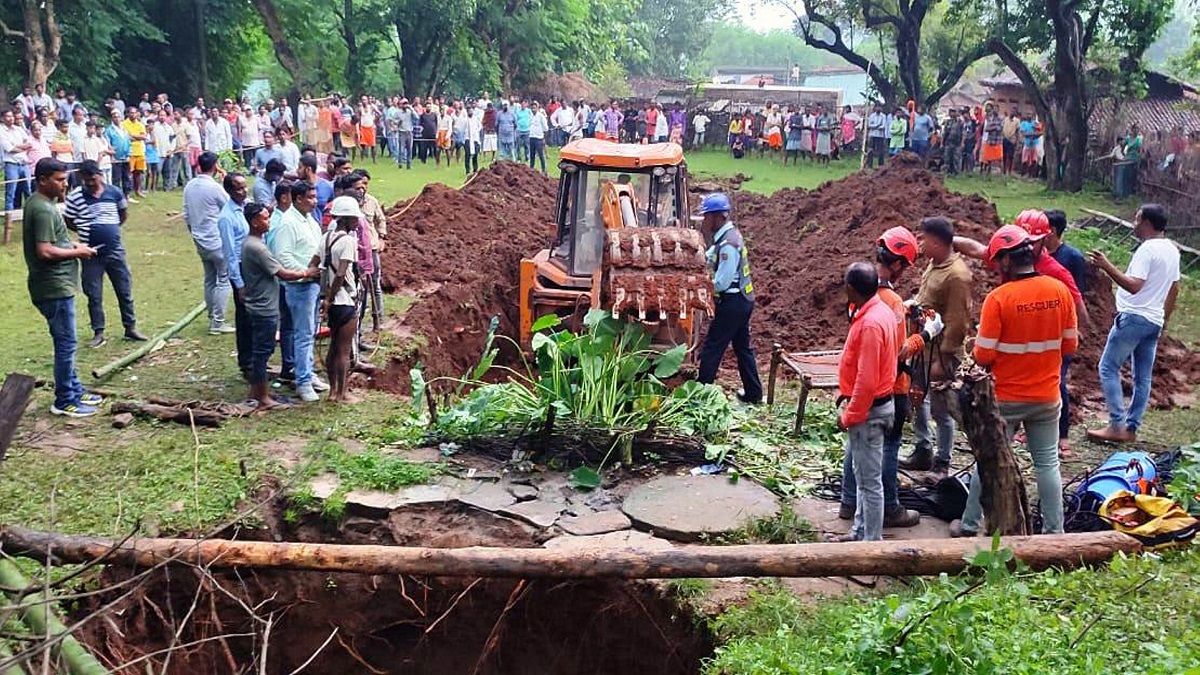 Jharkhand Five dead after portion of well collapses Piska village death ...