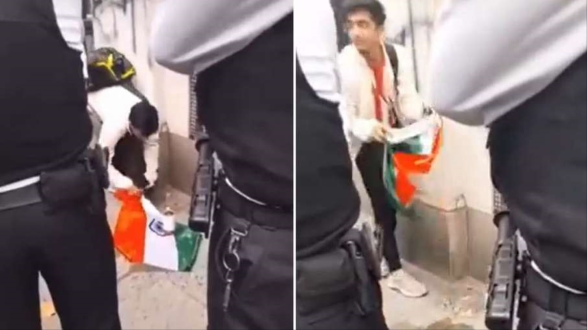 'Shocked to my core': Indian student who picked up Tricolour in Pro ...