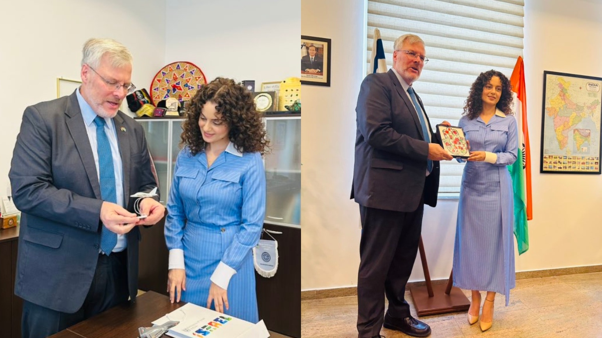 Kangana Ranaut terms Hamas 'modern day Ravan'; meets Israel Ambassador ...