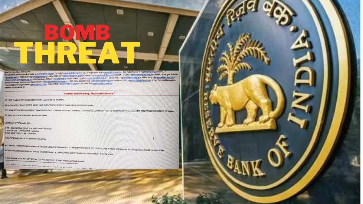RBI, two other banks receive bomb threat mail, sender demands ...